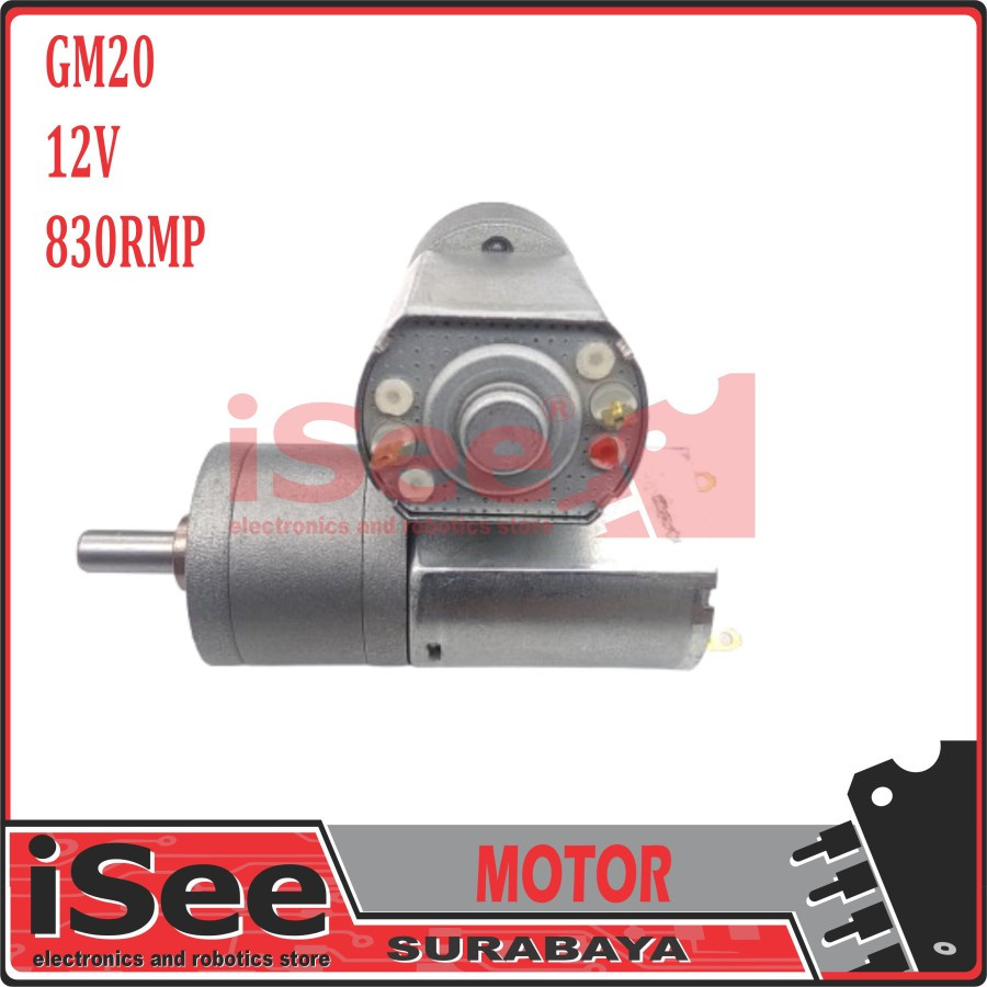 Gm20 dc motor 12V 830rpm micro speed gear box High Torque Alternative ...