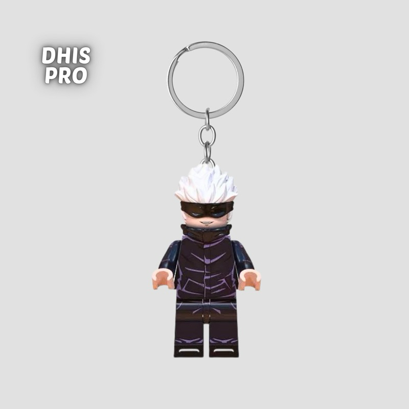 GANTUNGAN Dhis Project LEGO Minifigure Gojo Satoru Jujutsu Kaisen ...