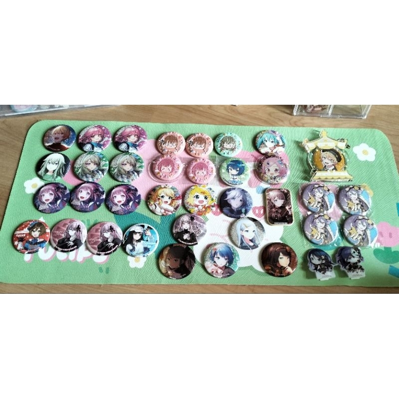 Aab prsk badge || Project official merch sekai | Shopee Philippines