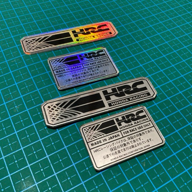 Japan HRC emblem closes sensor and vario 125/150 filter box | Shopee ...