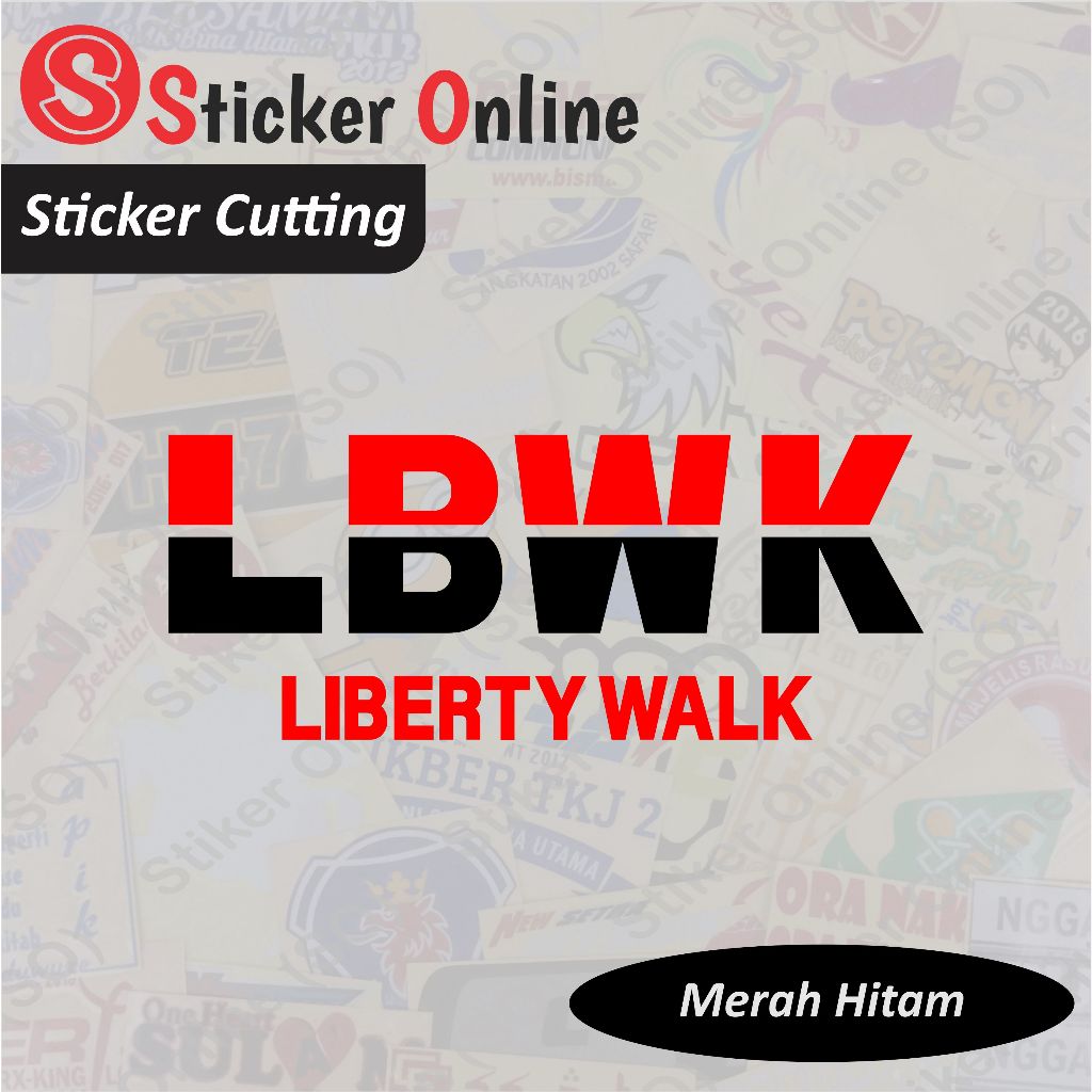LBWK Liberty Walk sticker | LBWK Liberty Walk Motorcycle Car Cutting ...