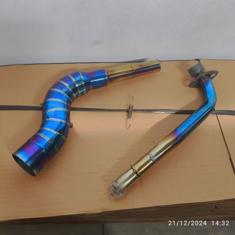 Open pipe big elbow 51mm for Xrm 125 wave 125 furry 125 Rusi tc 100/110 ...