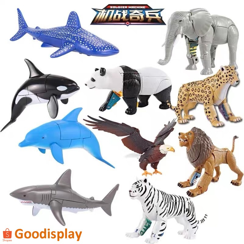 Animal transformers robot action figure toy | Shopee Philippines