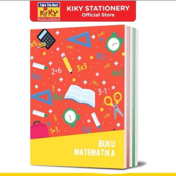 Kiky Mathematics notebook 38 sheets (1 book) | Shopee Philippines