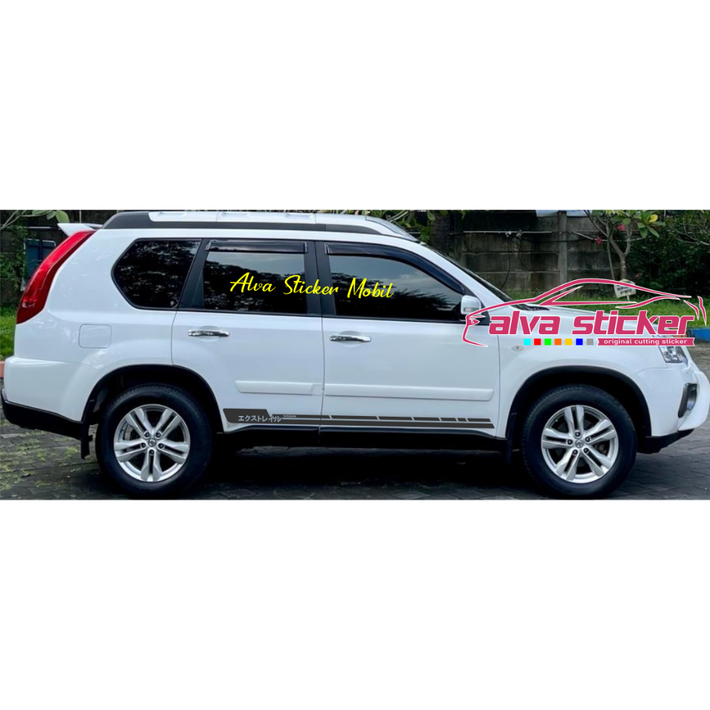 Best sticker xtrail t31 sticker list stripe minimalist car body nissan ...