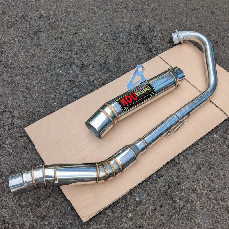 Super Open Spec pipe Kou mahachai tube type 51mm for Tmx 125 155 Rusi ...