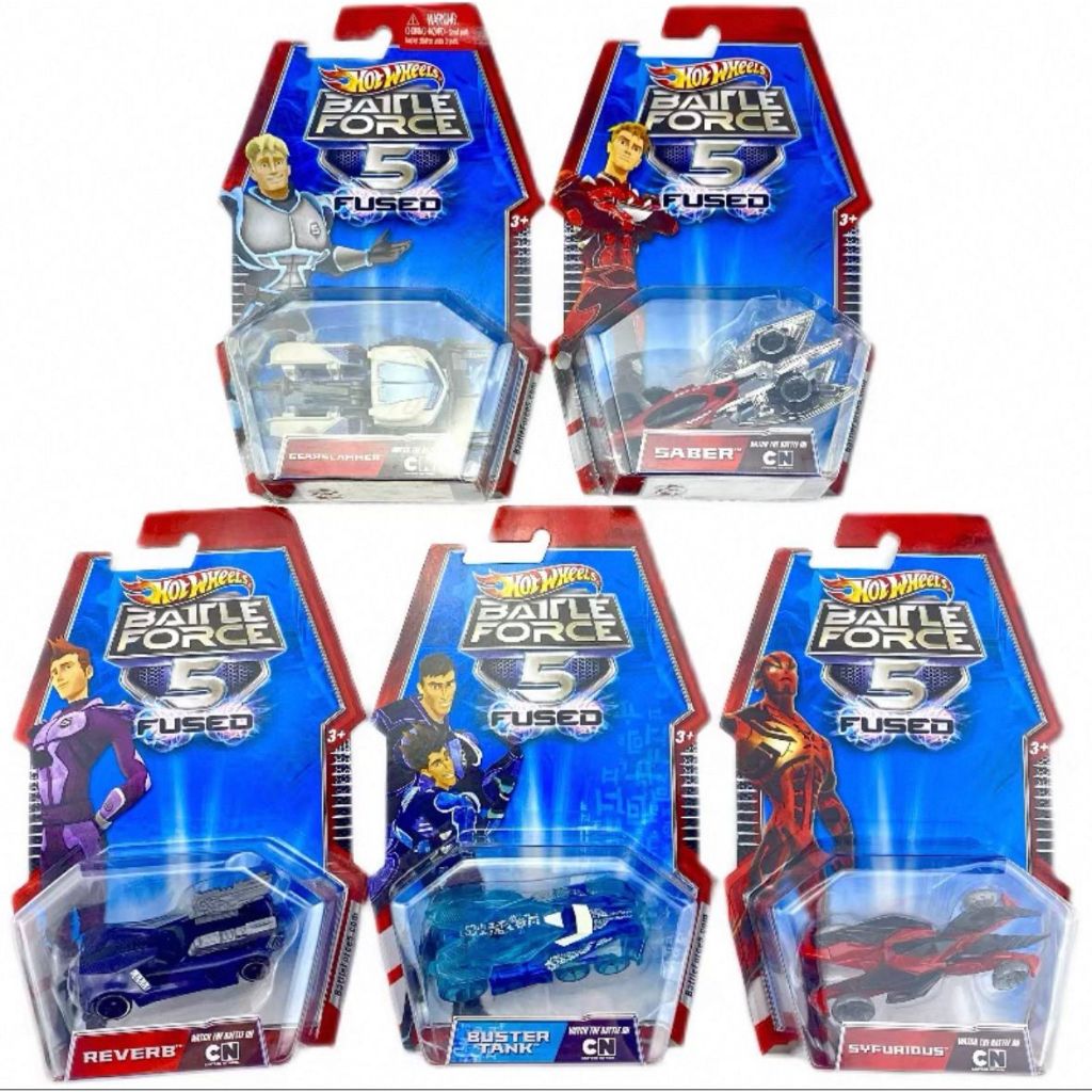 Hotwheels hot Battle Force 5 Fused SET | Shopee Philippines