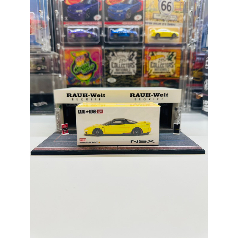 Mini GT x Kaido House KHMG108 Honda NSX Yellow Kaido Works V1 | Shopee ...