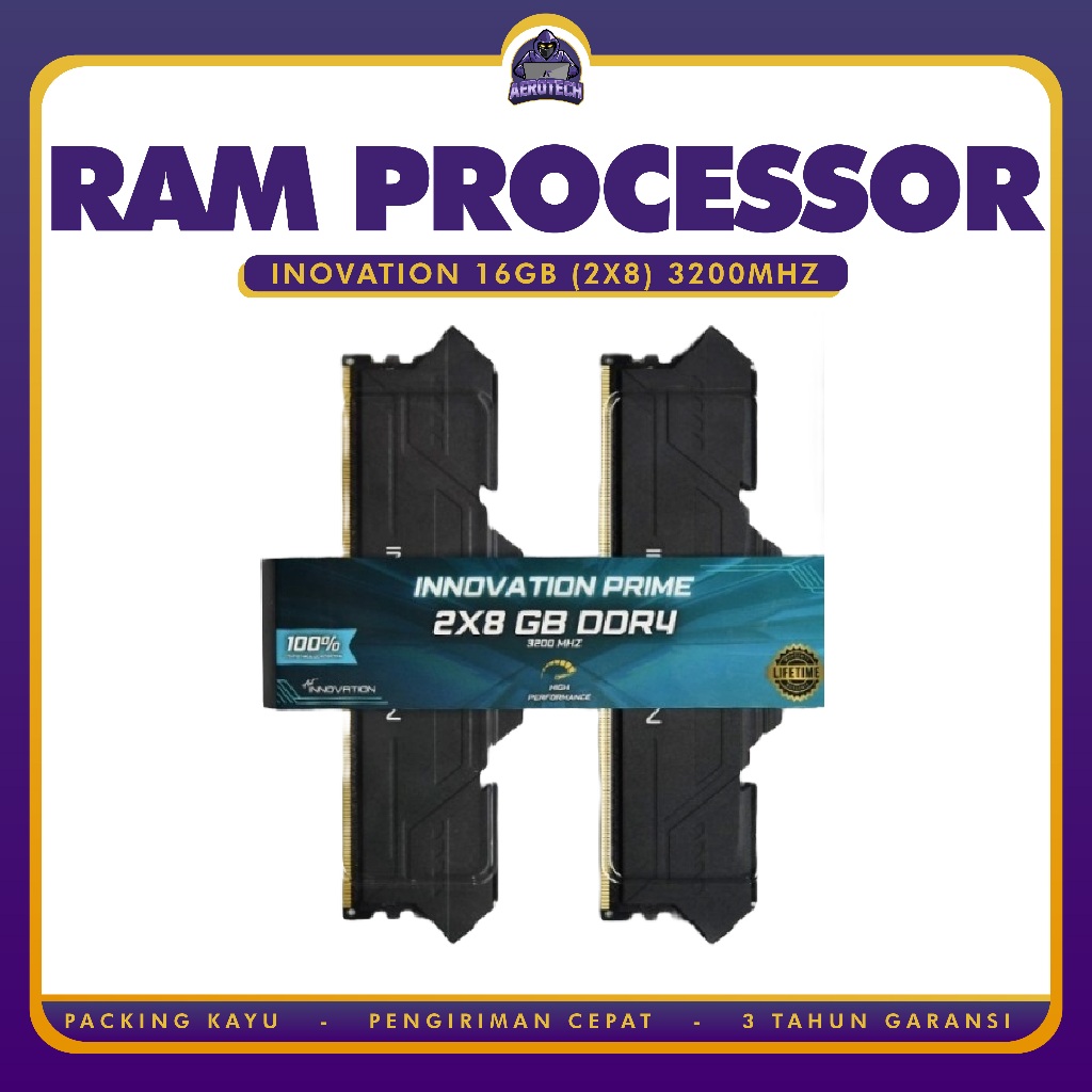 Ram MEMORY INNOVATION DDR4 16 GB (2X8) 3200 MHZ | Shopee Philippines