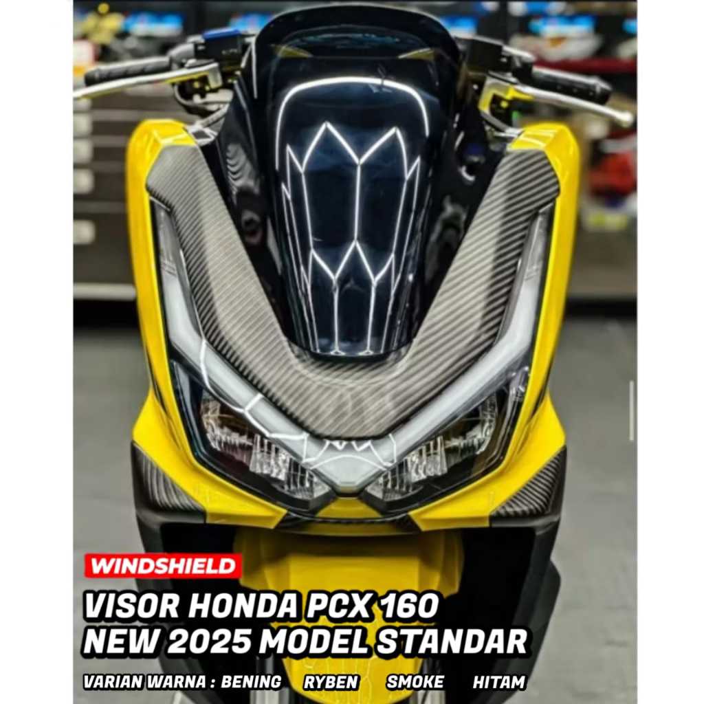 VISOR PCX 160 NEW 2025 WINDSHIELD HONDA PCX 160 VISOR PCX 160 VISOR PCX ...