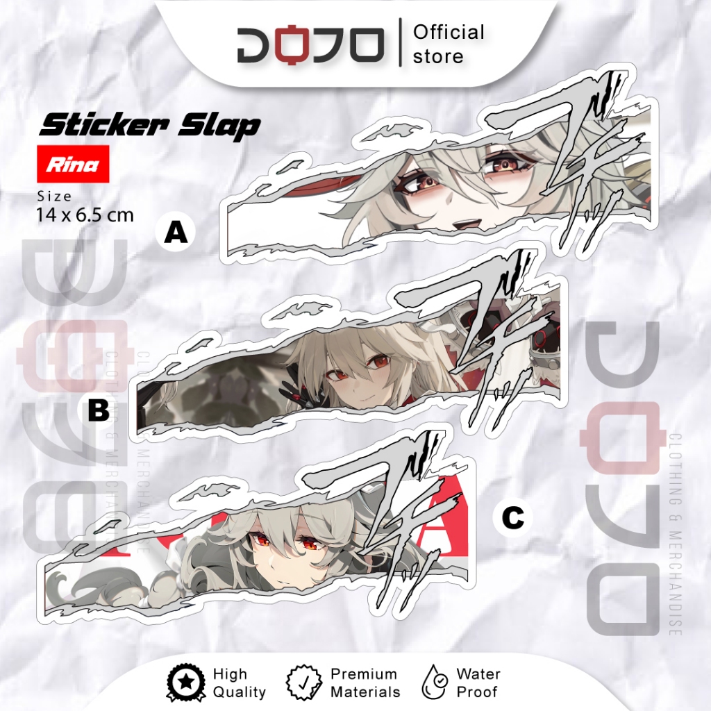 Vinyl Zenless Zone Zero Alexandrina Sebastiane Sticker motorbike car notebook binder laptop pc ...