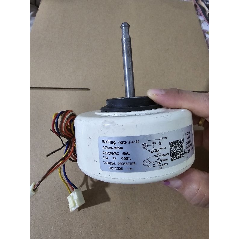 Dynamo MOTOR FAN INDOOR AC PANASONIC WKJ 0,5-1PK ORIGINAL | Shopee ...