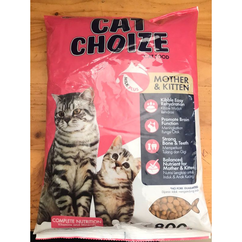 Cat CHOIZE MOTHER & KITTEN CAT Food 800gr | Shopee Philippines