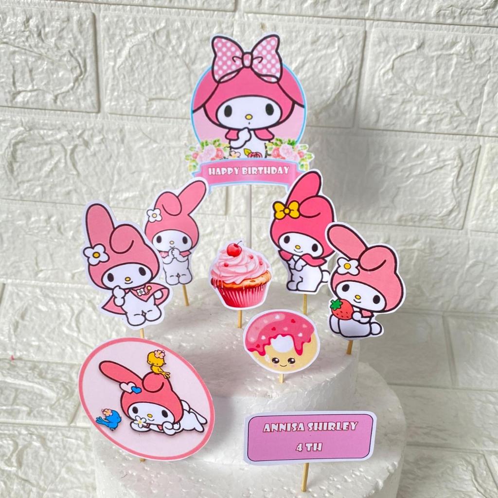 Melody Birthday Topper / Melody Cake Topper | Shopee Philippines