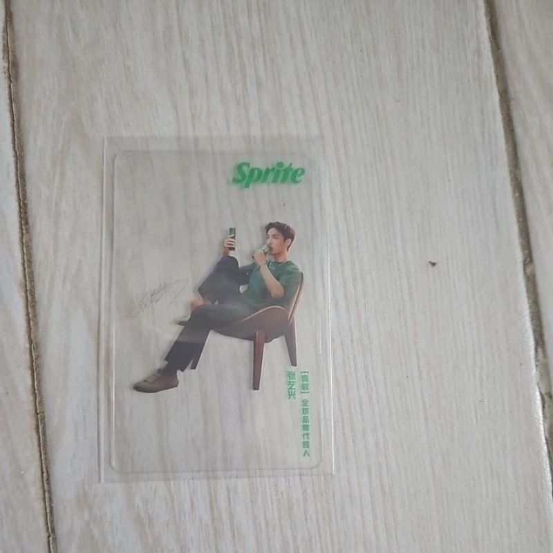 Exo Lay yixing sprite pc photocard transparent official ch | Shopee ...