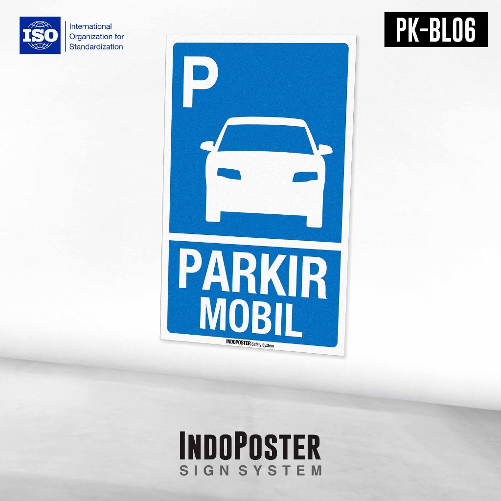 Safety Sign Sticker K3 ISO Car Parking | Shopee Philippines