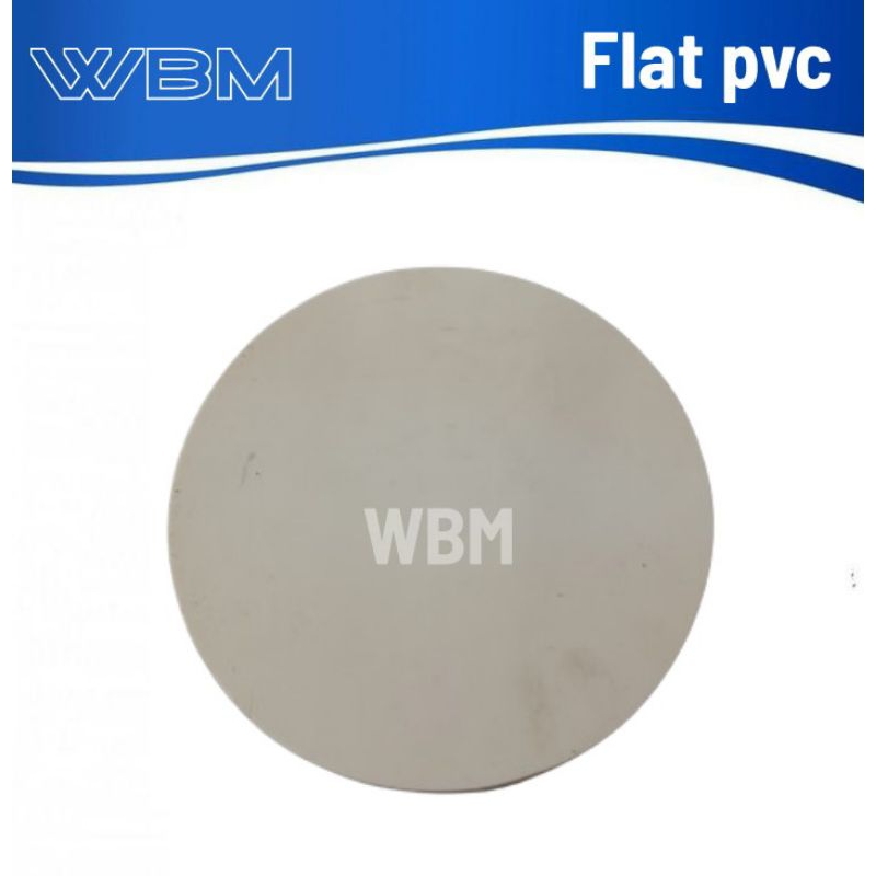 Circle pvc plate 4 inch flat pvc 4 in | Shopee Philippines