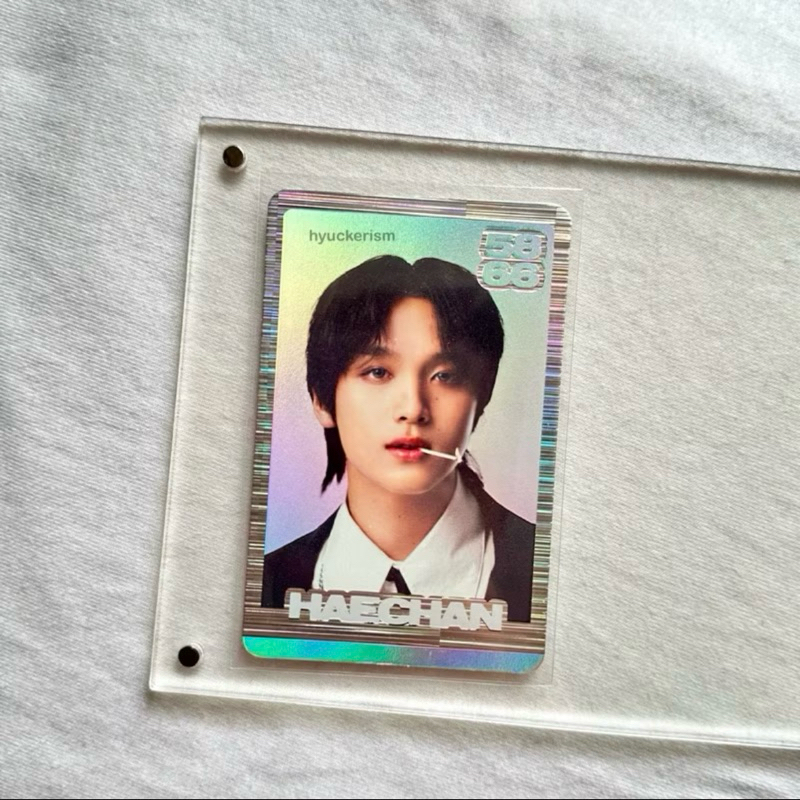 Official haechan Correct photocard trading card posporo glitch mode ...