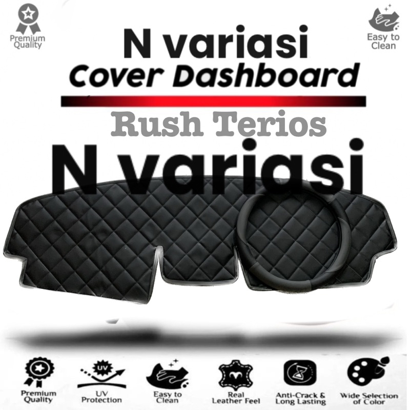 Complete Dashboard Cover, old Rush Terios steering wheel Cover (2006 ...