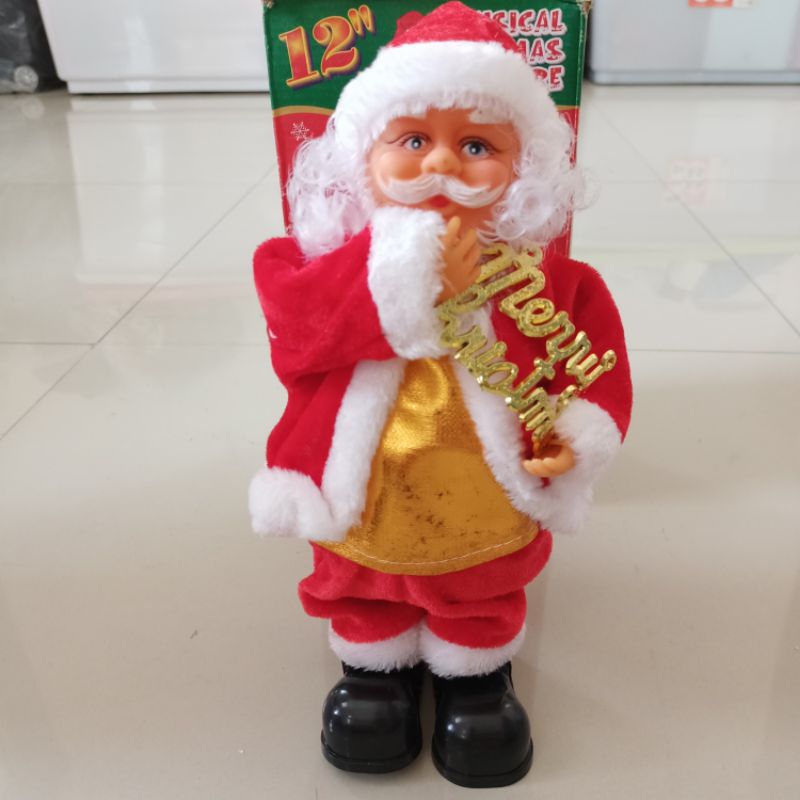 Santaclaus Santa Claus MERRY Christmas musical Christmas Moving Figure ...