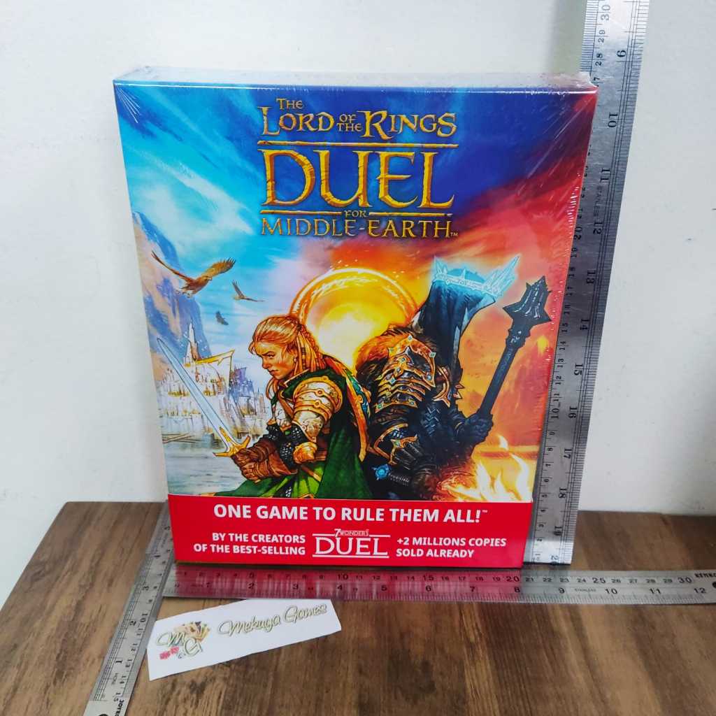 The Lord of the Rings: Duet for Middle-earth Duet Board Game | Shopee ...