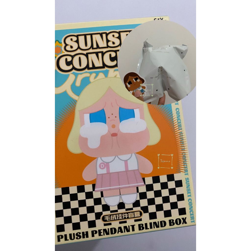 Pop Mart Cry Baby Sunset Concert Purplish Blue - - Read Description ...