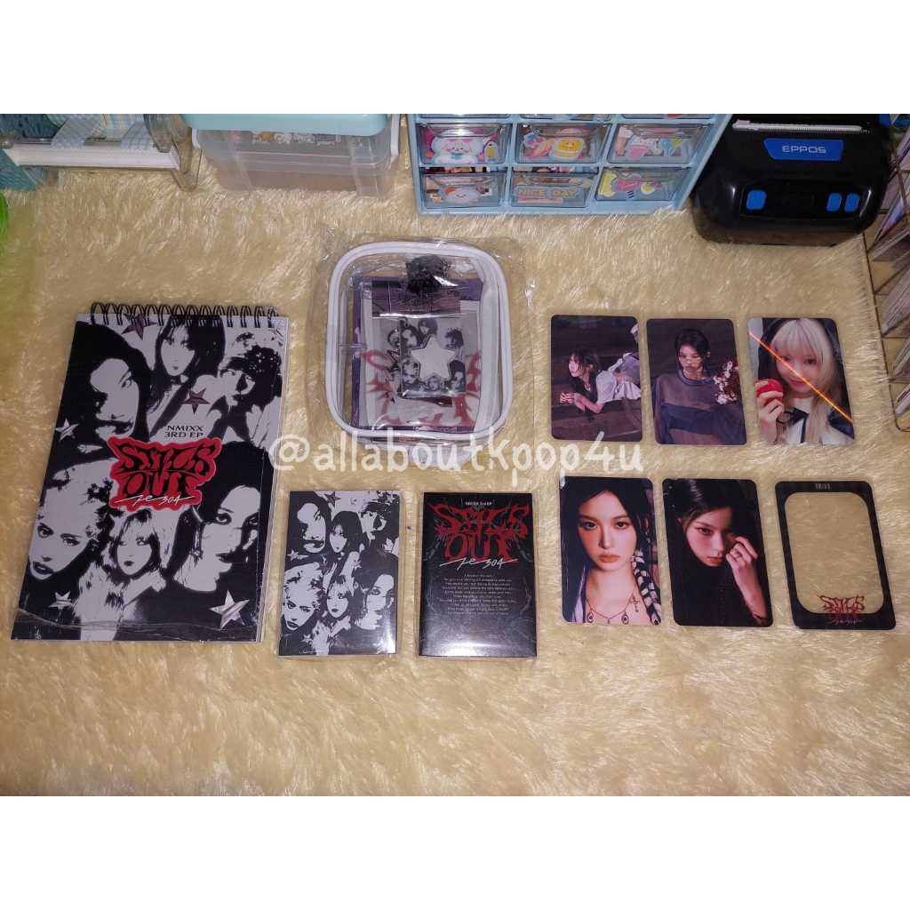 Nmixx Fe3O4 SHARING ALBUM: Stick Out Limited, Official Nemo Version ...