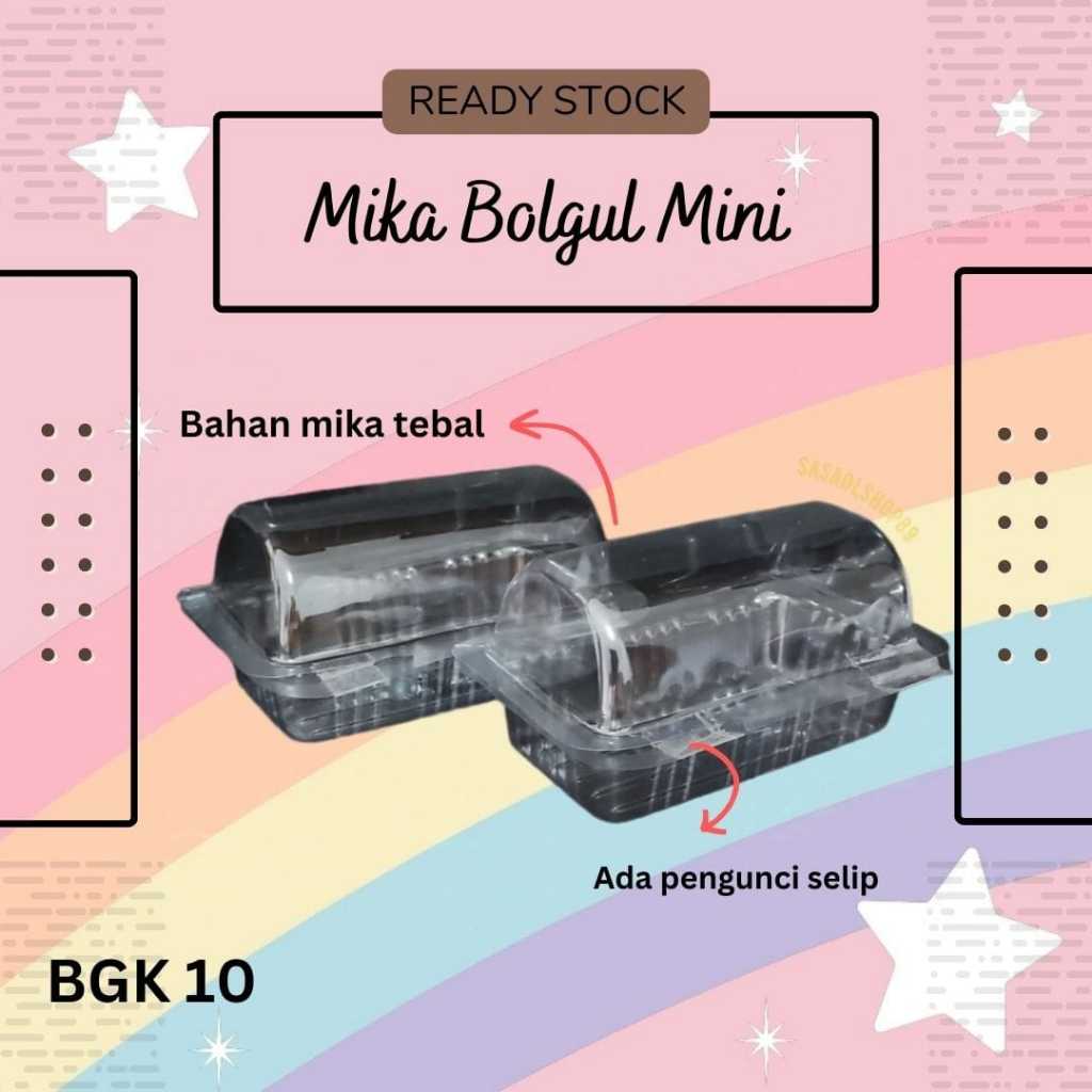 Mika Bolu Mini roll 50PCS Mika cake roll Mika Roti roll | Shopee ...