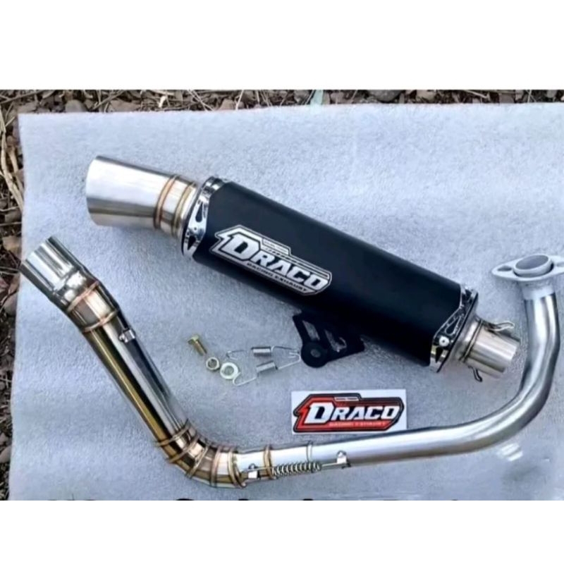 Standard exhaust DRACO beat Vario Mio Scopy Aerox nmax pcx Fazzio Fino ...