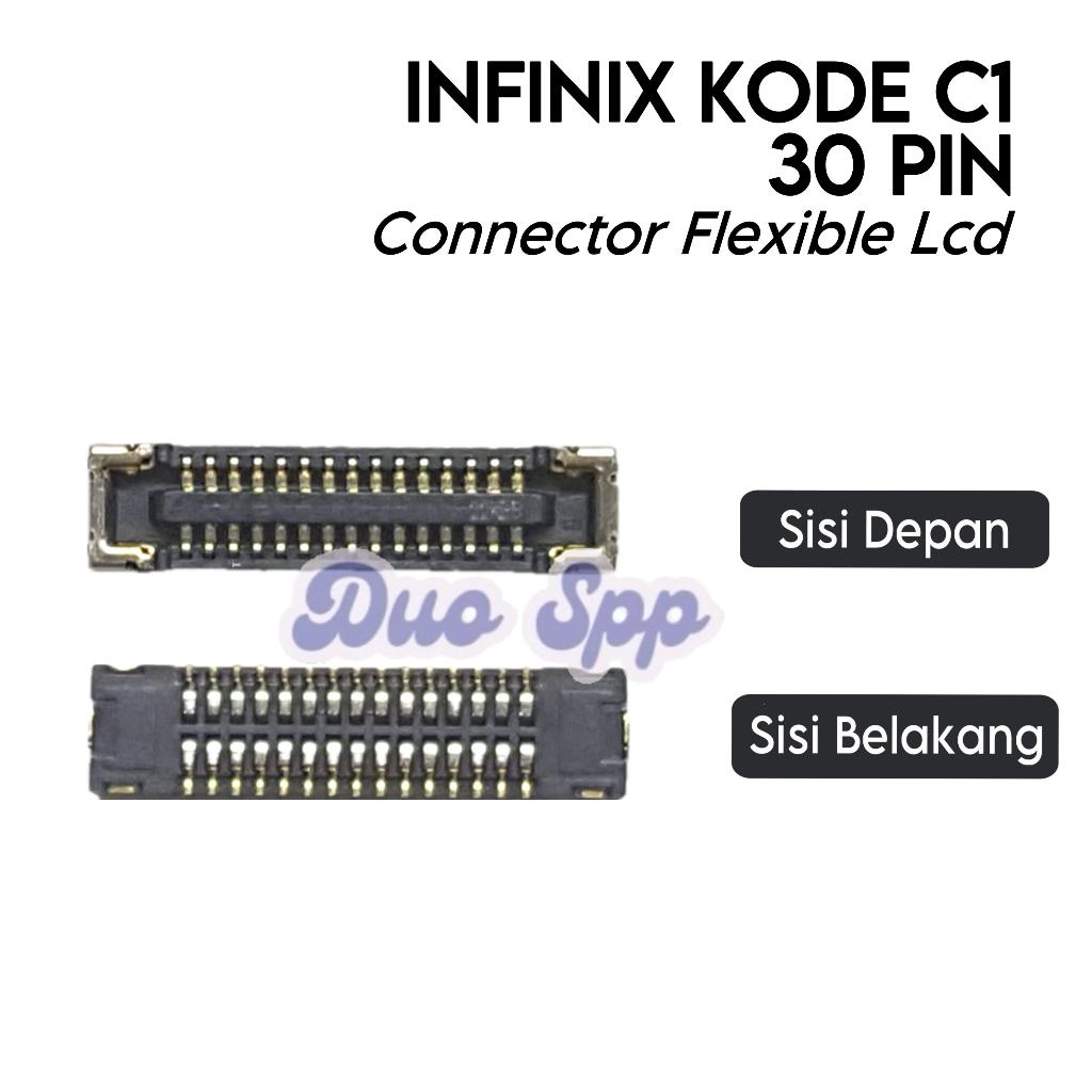 Infinix LCD Flexible Connector Code C1 (30 PIN) - Flexible Flexible ...