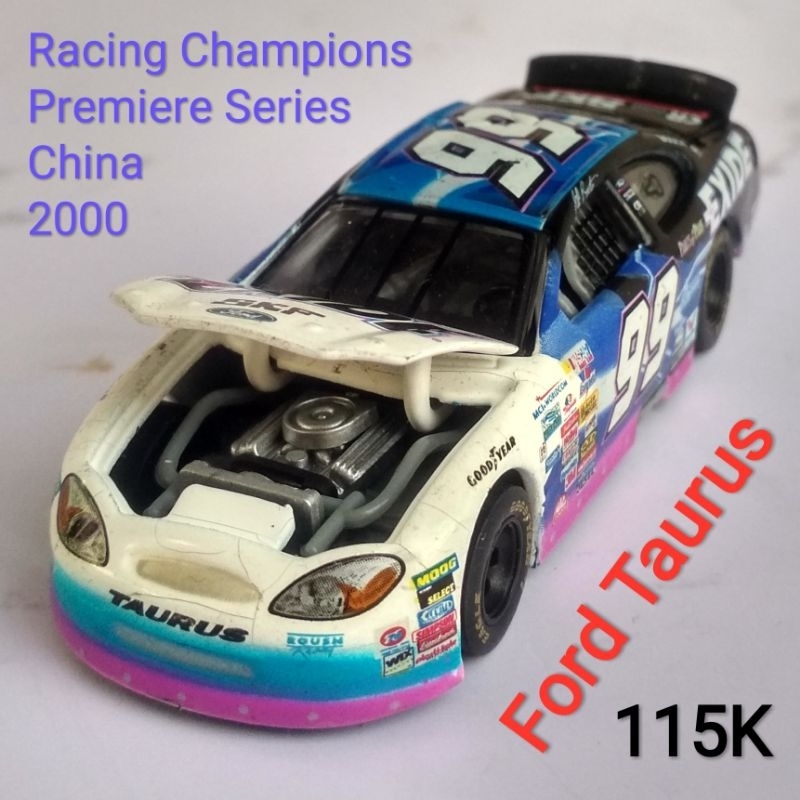 Diecast Mini Scale 64 Racing Car Nascar Racing Champions Ford Taurus ...