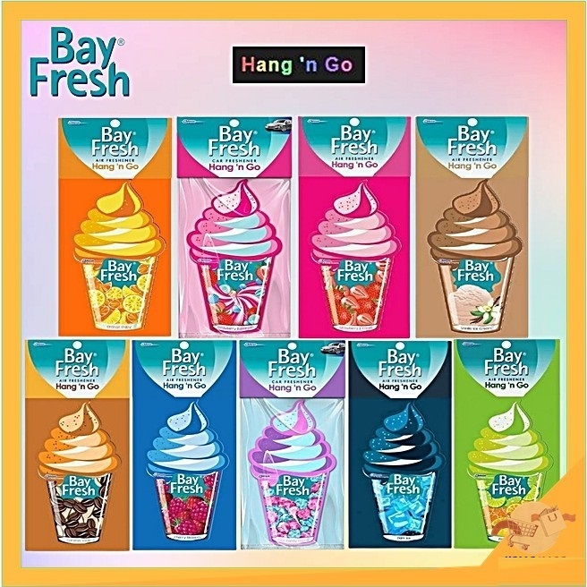 Air Freshener Bay Fresh / Bayfresh Hang 'n Go 17 Gram Aroma Caramel ...