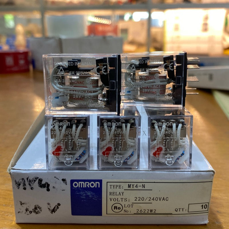 Omron MY4-N 220V Original Relay | Shopee Philippines