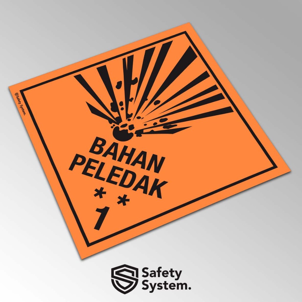 B3 IATA Symbol Label Sticker Class Transportation Danger Material ...