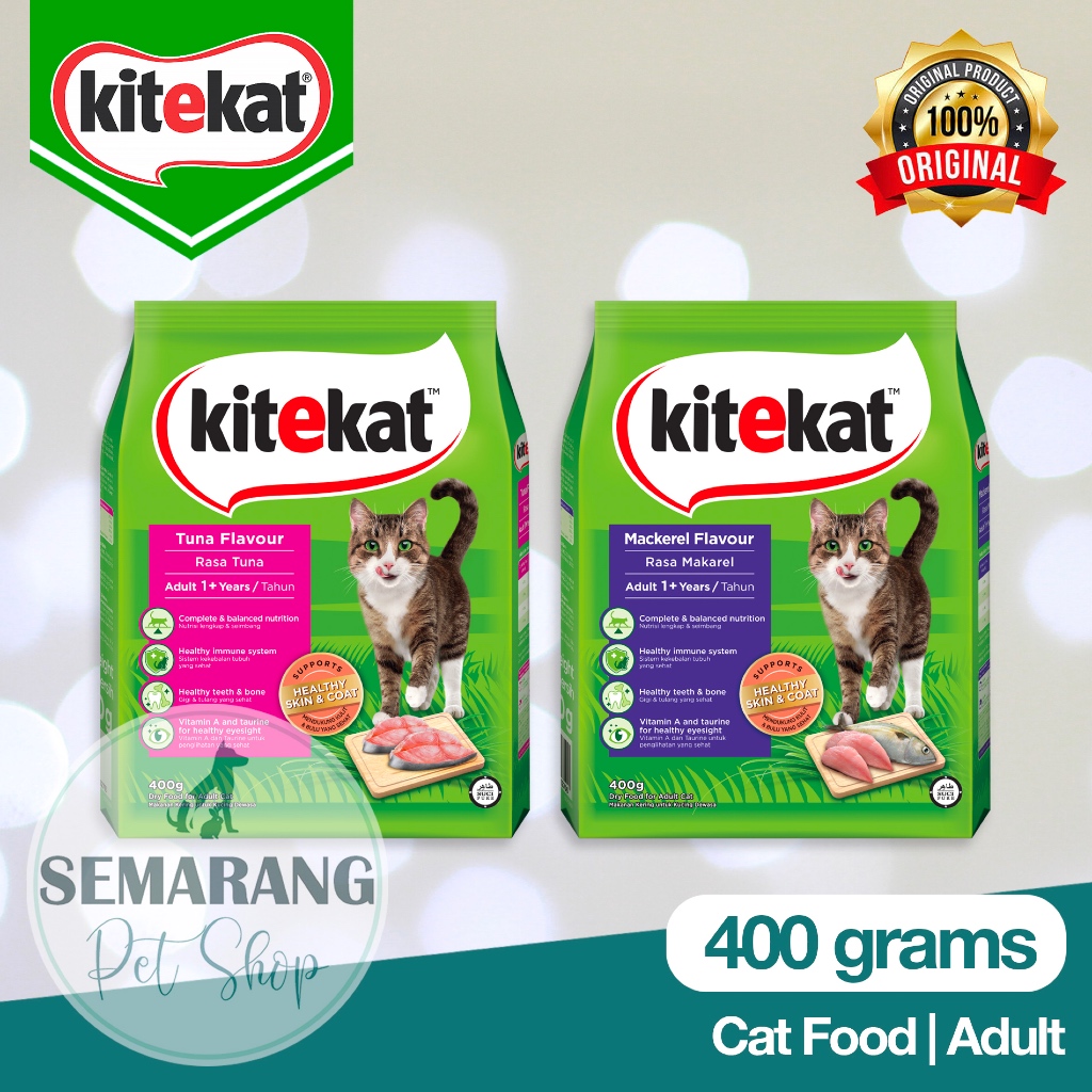 Cat Food KITEKAT Adult 400gr | Adult Dry/Dry Cat Food | Tuna & Mackerel ...
