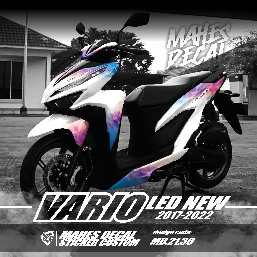 Decal Sticker Honda Vario 125 150 Fullbody 2017 2018 2019 2020 2021 ...