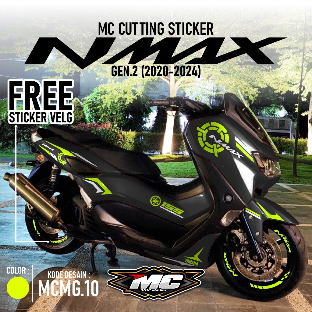 Mc Motorcycle Accessories Yamaha NMAX NEW 2020 2021 2022 2023 2024 Free ...