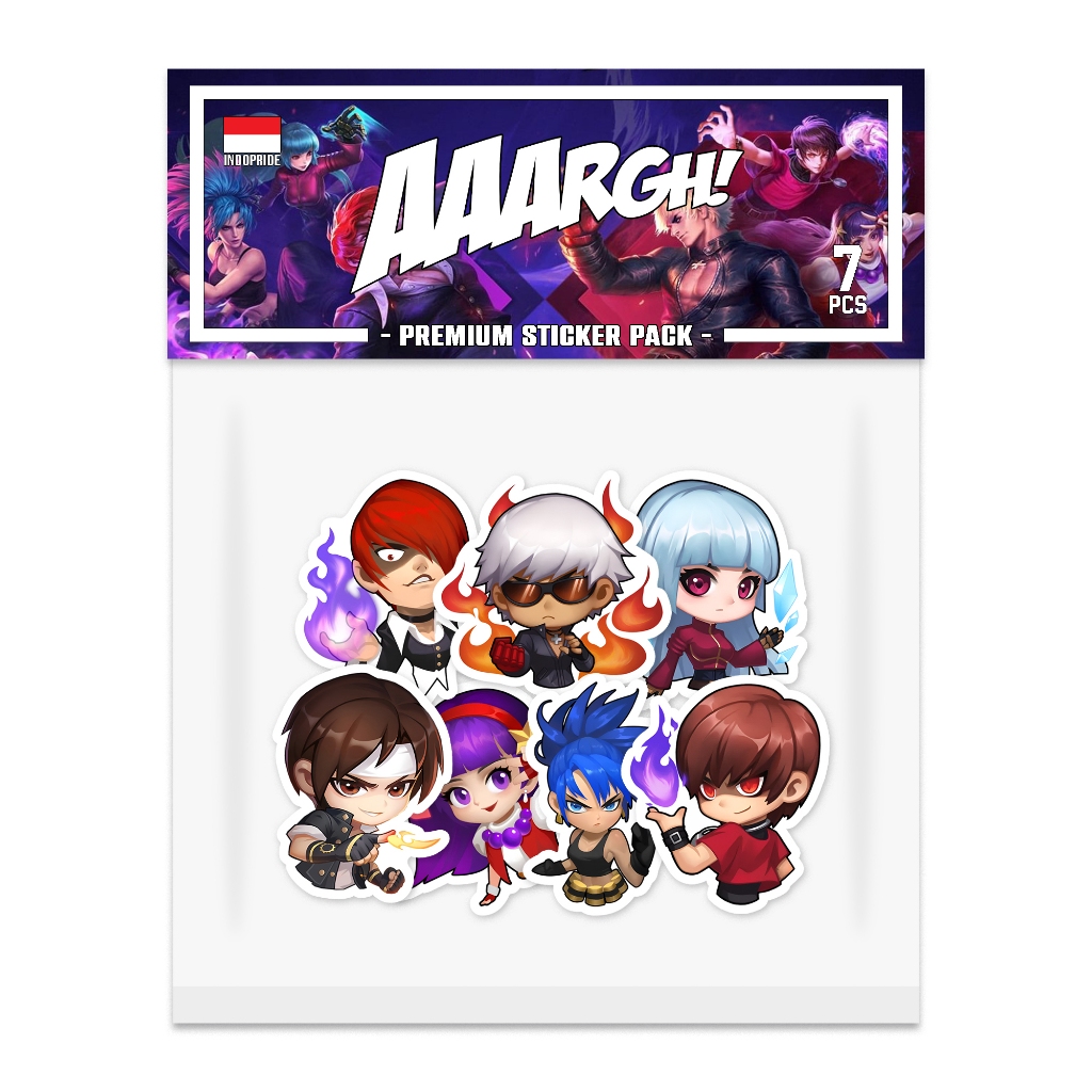 Mlbb Battle Emote Sticker Pack vol. 3rd (KOF Edition) | Shopee Philippines