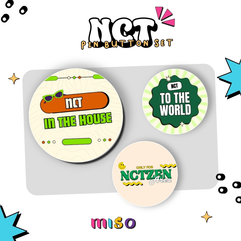 Nct Pin Button Set / NCT Pin Button Packs / NCT Pin Badge Set / NCT Pin ...