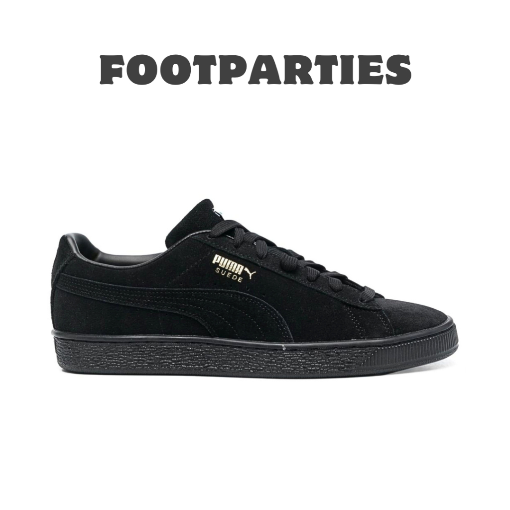 Puma Suede Classic Black | Shopee Philippines