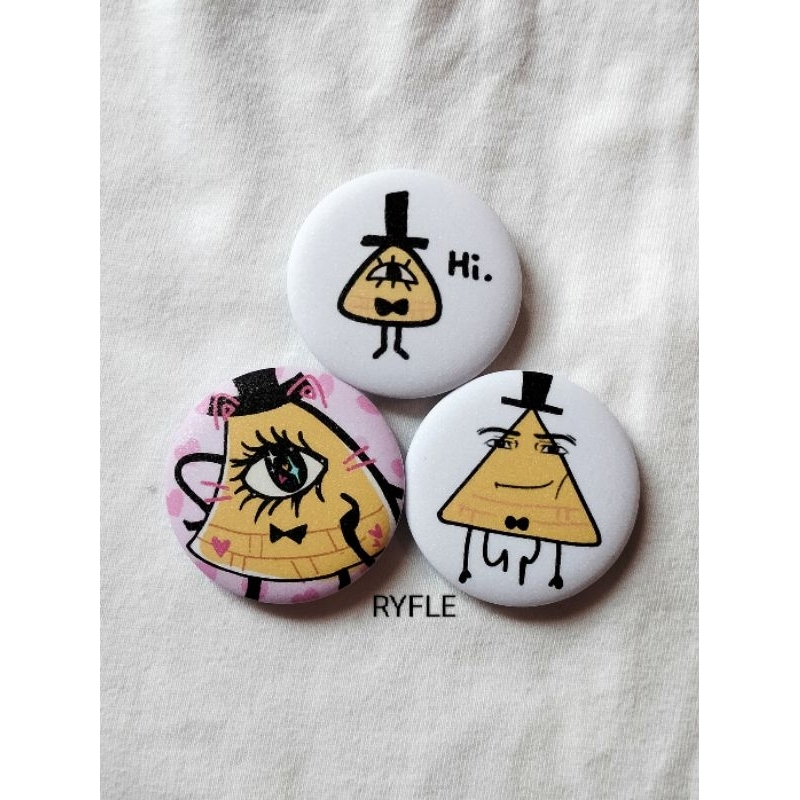GRAVITY FALLS Bill cipher pins fanmerch | Shopee Philippines
