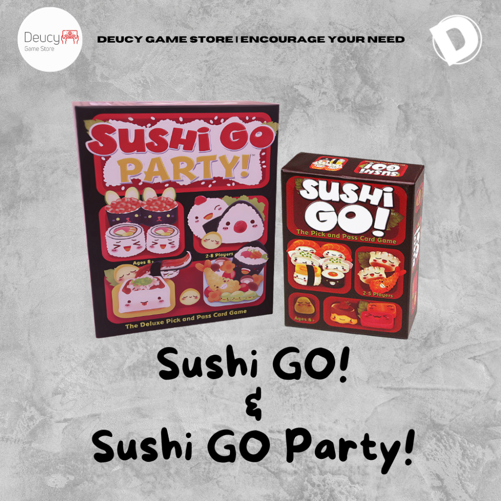 Sushi GO & Sushi GO Party Board Games | Party Game Board Games | Shopee Philippines