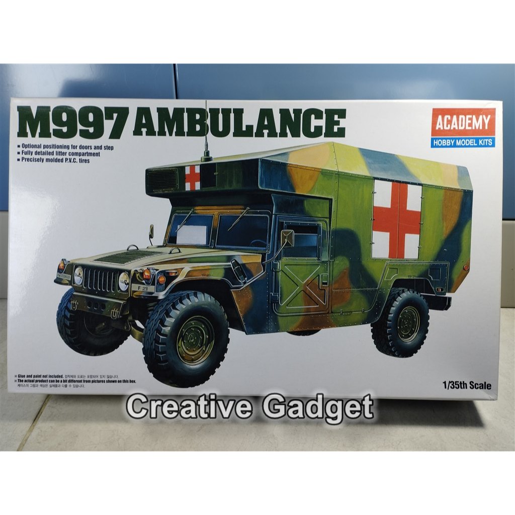 New Batch Production - M997 Maxi Ambulance Humvee - Model Kit Academy 1 ...