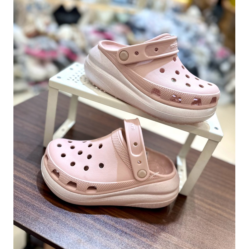 Classic CRUSH SHIMMER CLOG 5.5cm | Shopee Philippines