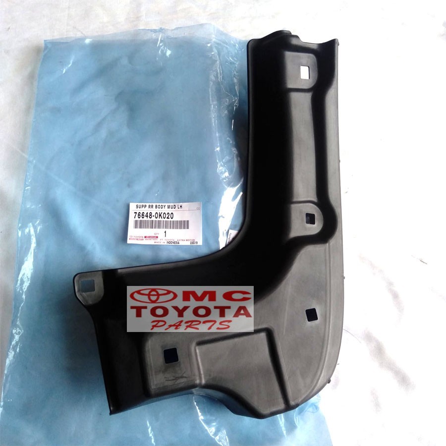 Kijang Innova 76648-0K020 Rear Fender Fender Liner Original | Shopee ...