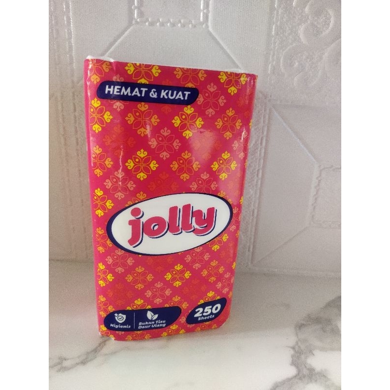 Jolly Tissue 250 sheets 1 pack Facial Face | Shopee Philippines