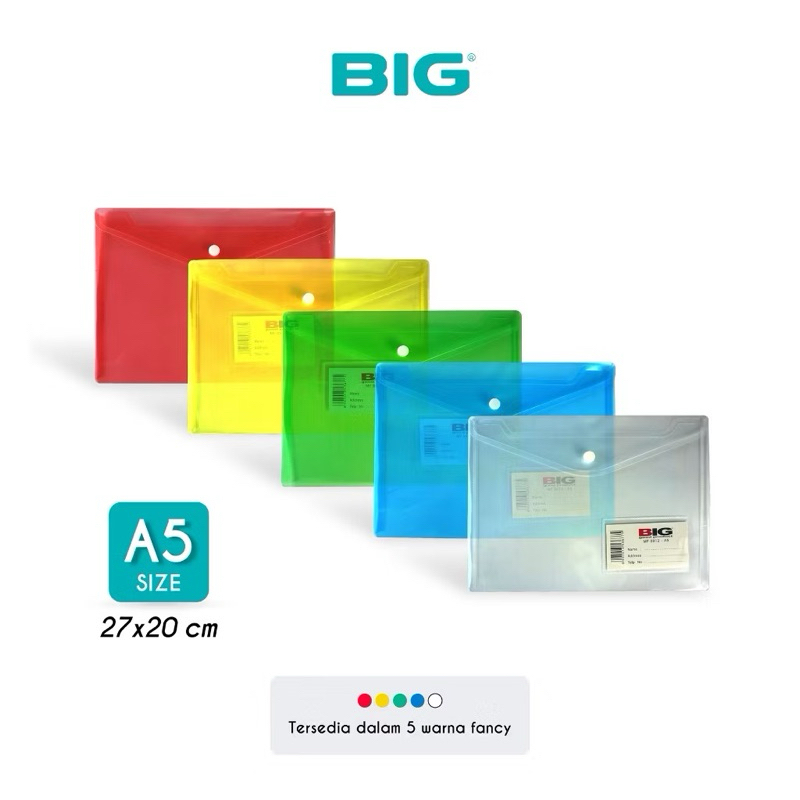 1 Button Map Plastic BIG Map 1 Button Document Transparent A5 8812 ...