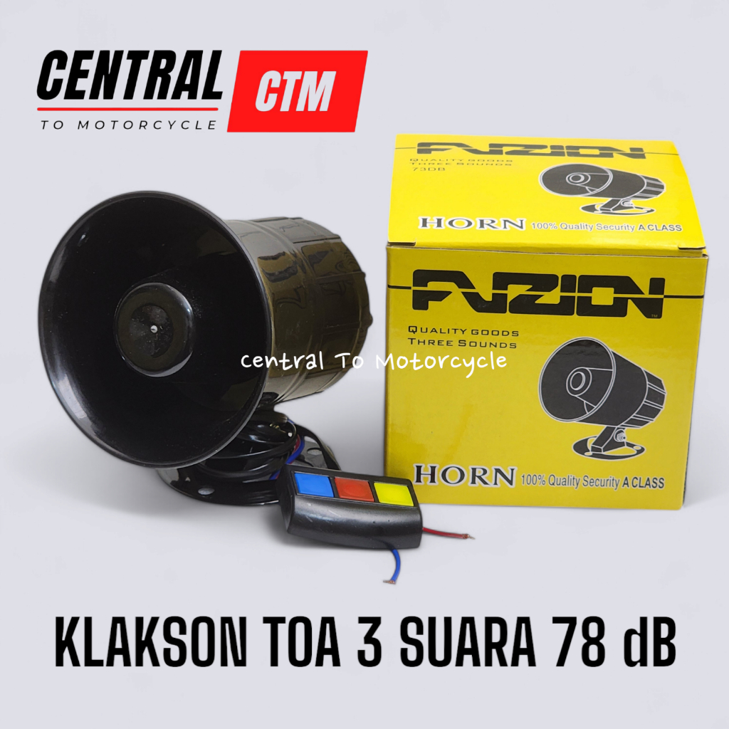 Fuzion Toa Horn 3 Sounds Patwal Police and Ambulance Touring Siren Horn ...