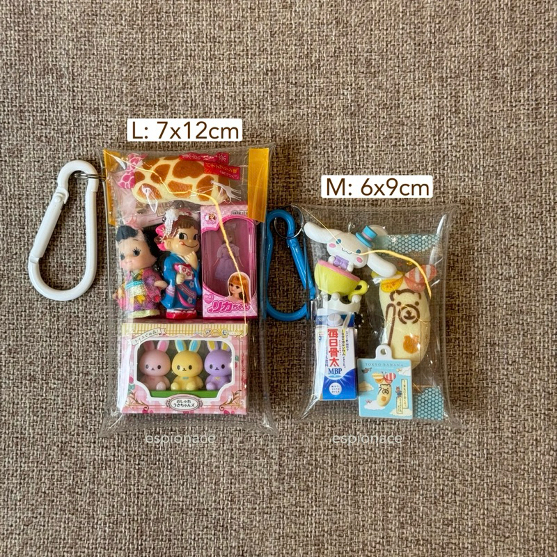 GANTUNGAN Carabiner Pouch Keychain for Trinkets Keychains | Shopee ...