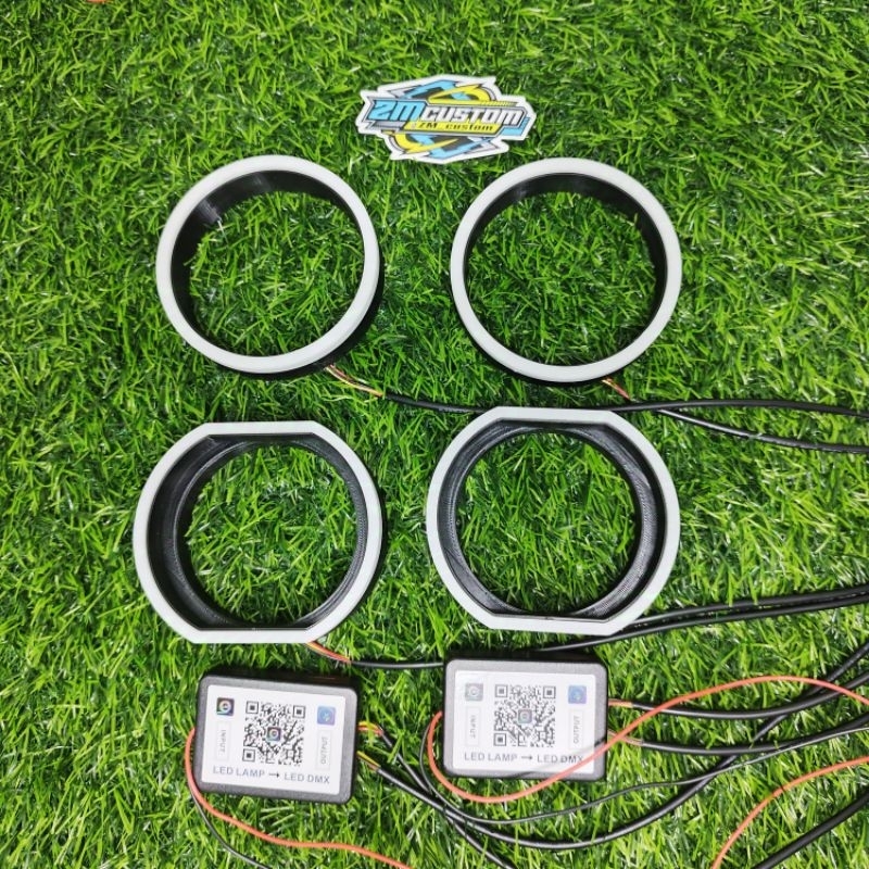 2 Pcs Shroud 3D ABS RGB 3D Print ABS 3D Shroud Round RGB Shroud BMW RGB ...